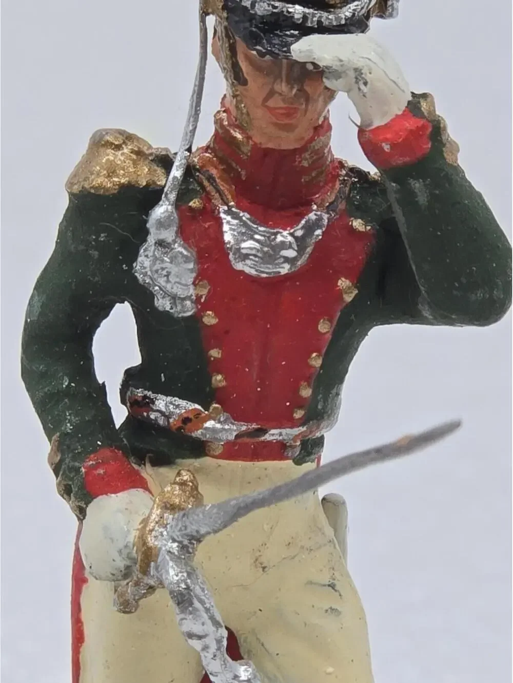 Toys | Vtg Handpainted Lead Miniature Russian Colonel Napoleon Wars ...